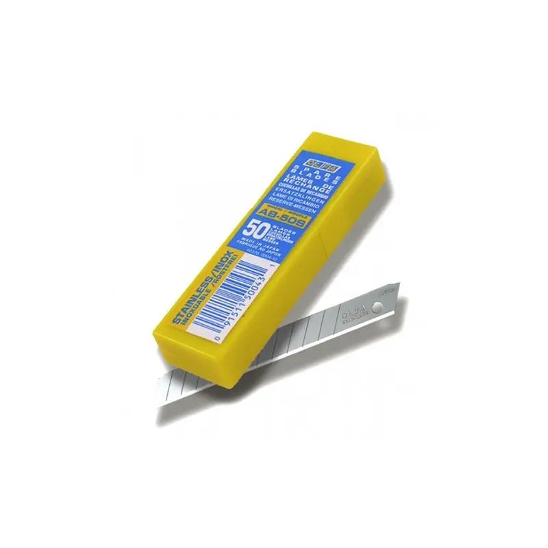 OLFA AB-50S Lames sécables en acier inoxydable de 9 mm paquet de 50 ...